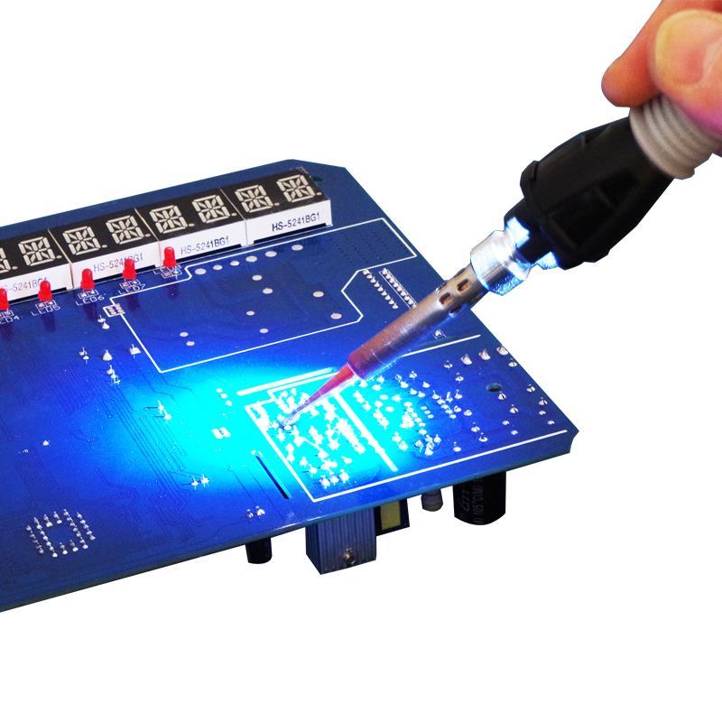Aoyue 3211 LED Illuminated Soldering Iron - 70W UK Plug – PCB Soldering