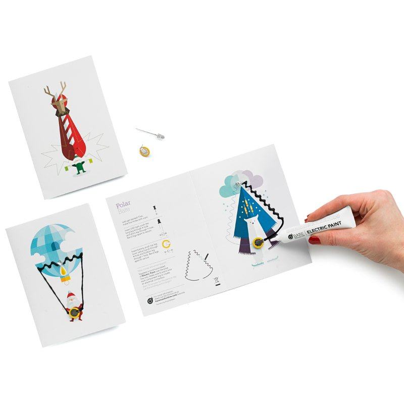 Bare Conductive Flashing Card Set Merry Resistivities|allendale-group ...