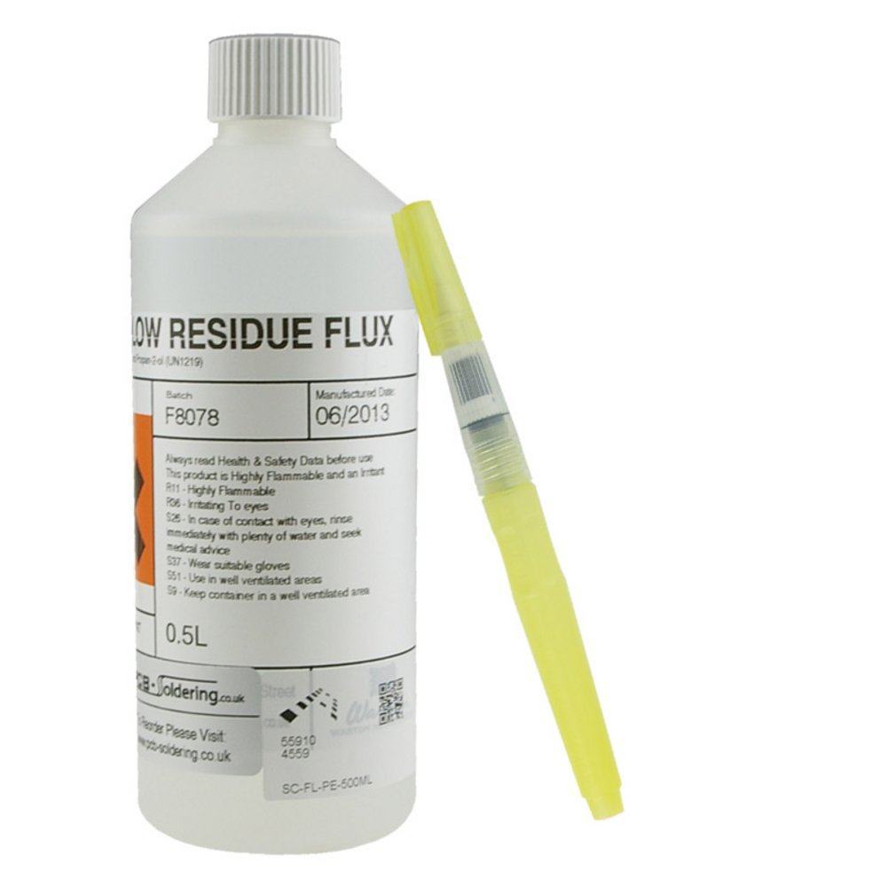 Refillable fine tip flux pen with 500ml flux fluid – PCB Soldering