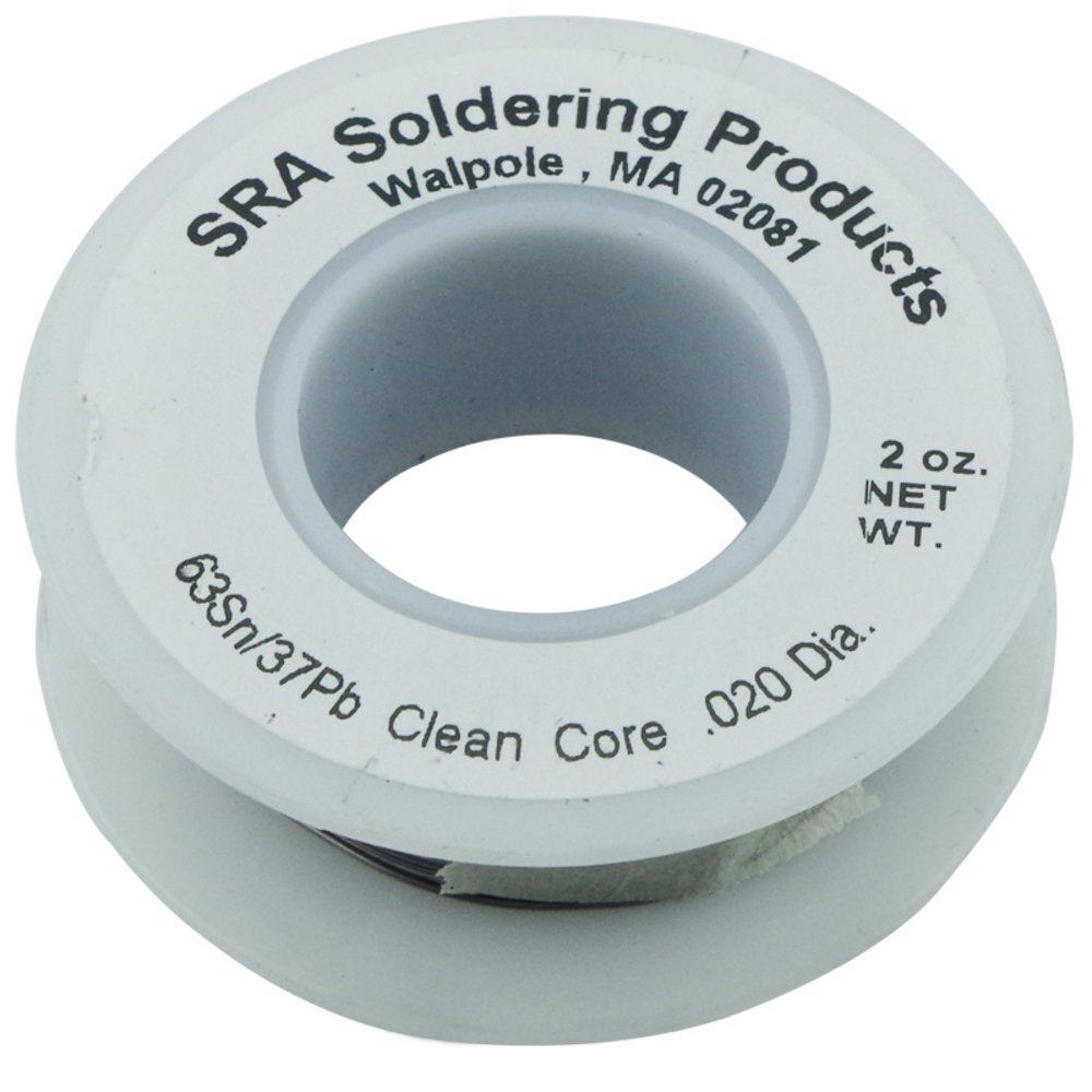 SRA No Clean Flux Core Solder 63/37 0.5mm 57g Reel – PCB Soldering